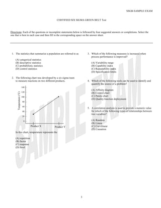 Practiceexamssgb | PDF
