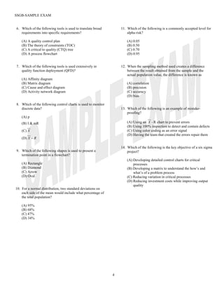 Practiceexamssgb | PDF