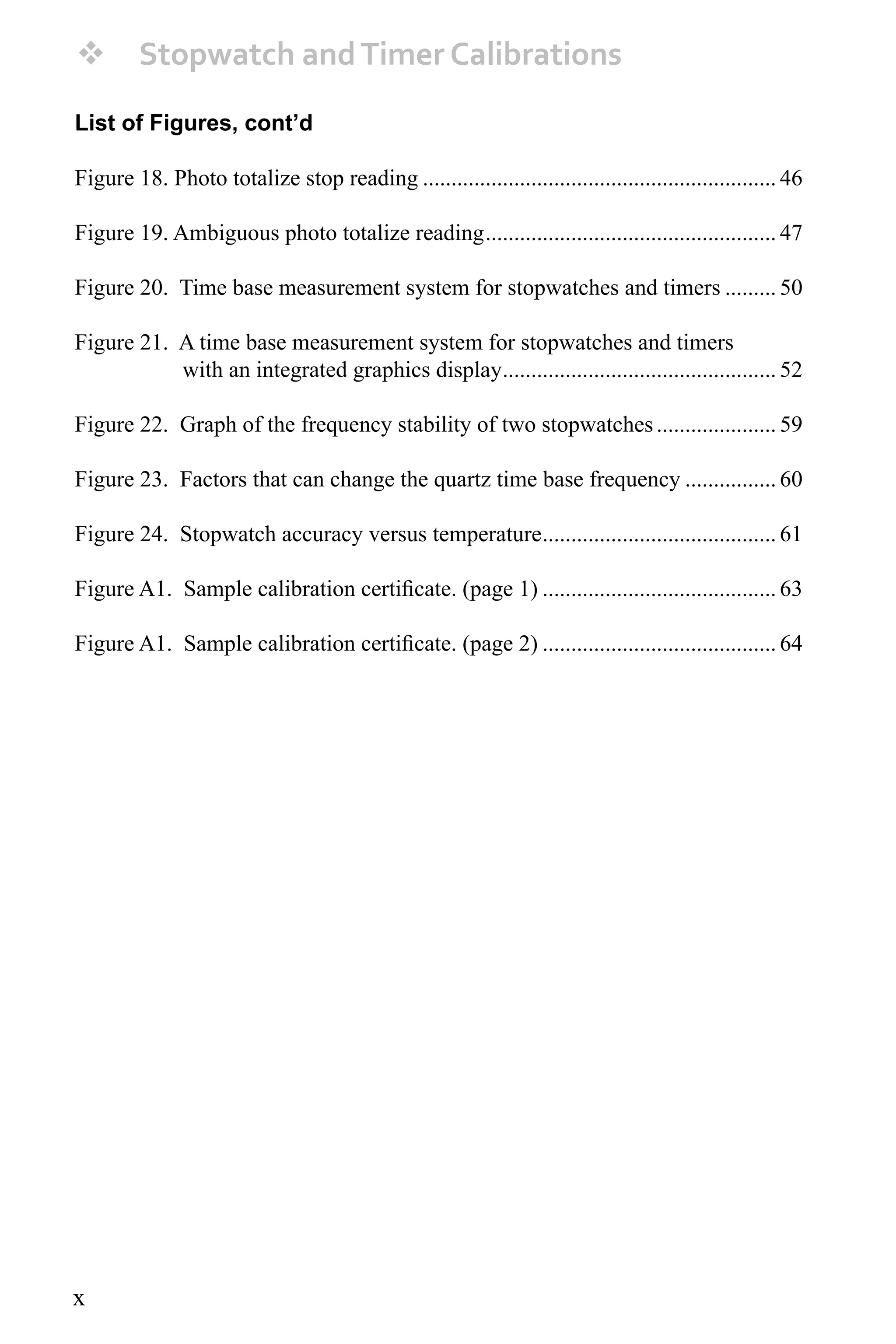 Practice guide stopwatches and timer calibrations | PDF