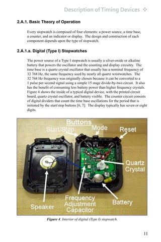 Practice guide stopwatches and timer calibrations | PDF