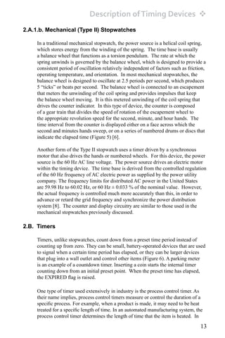 Practice guide stopwatches and timer calibrations | PDF