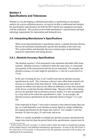 Practice guide stopwatches and timer calibrations | PDF