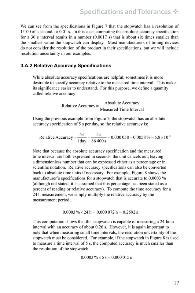 Practice guide stopwatches and timer calibrations | PDF