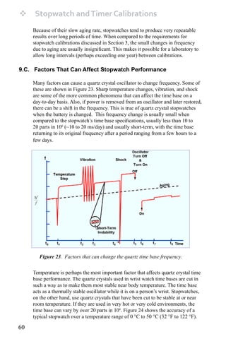 Practice guide stopwatches and timer calibrations | PDF