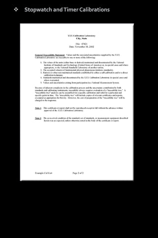Practice guide stopwatches and timer calibrations | PDF