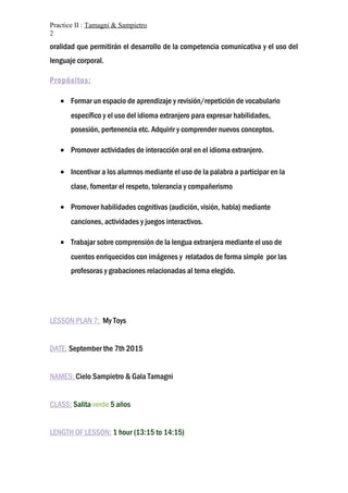 Practice ii toys | DOC | Children\'s Music | Music