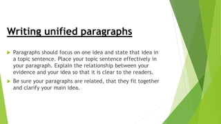 Practice in unified sentences (synthesis) presentation.pptx