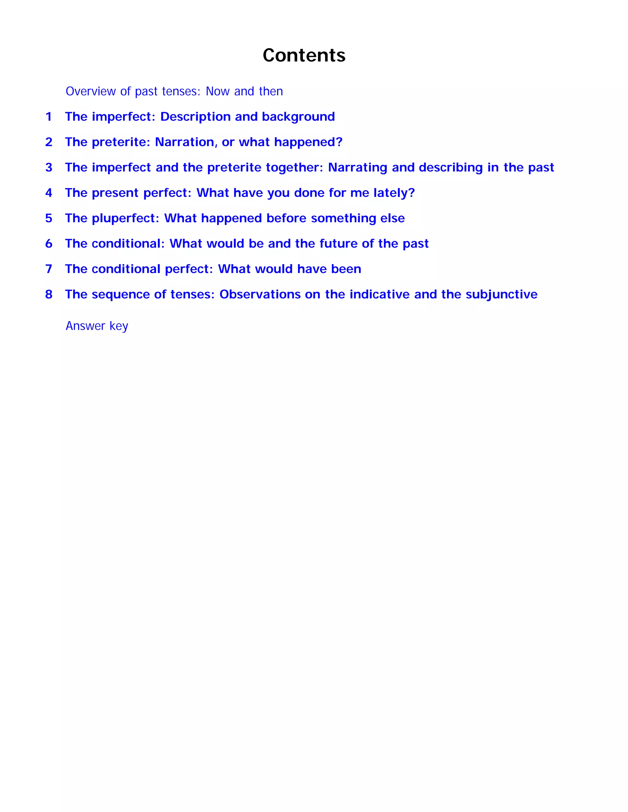 Practice makes perfect spanish past tense verbs | PDF