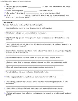 Practice makes perfect spanish past tense verbs | PDF