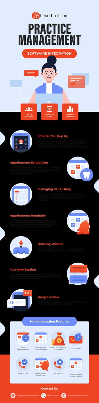 Practice Management Software Integration - Cebod Telecom | PDF Practice Management Software Integration - Cebod Telecom | PDF