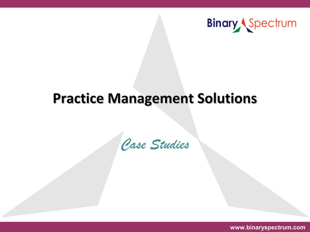 Practice Management System | PPT