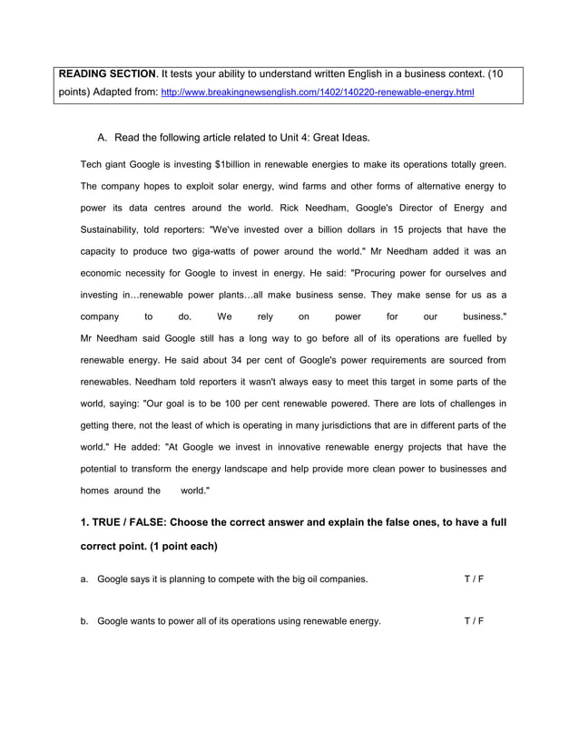 Practice midterm english | PDF