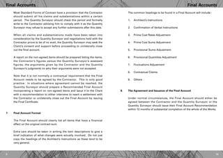 Practice notes for_quantity_surveyors_fi | PDF | Construction Industry ...