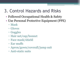 Practice occupational health and safety | PPTX