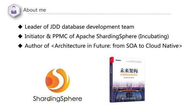 Practice of building apache sharding sphere iincubator community | PPT | Free Download