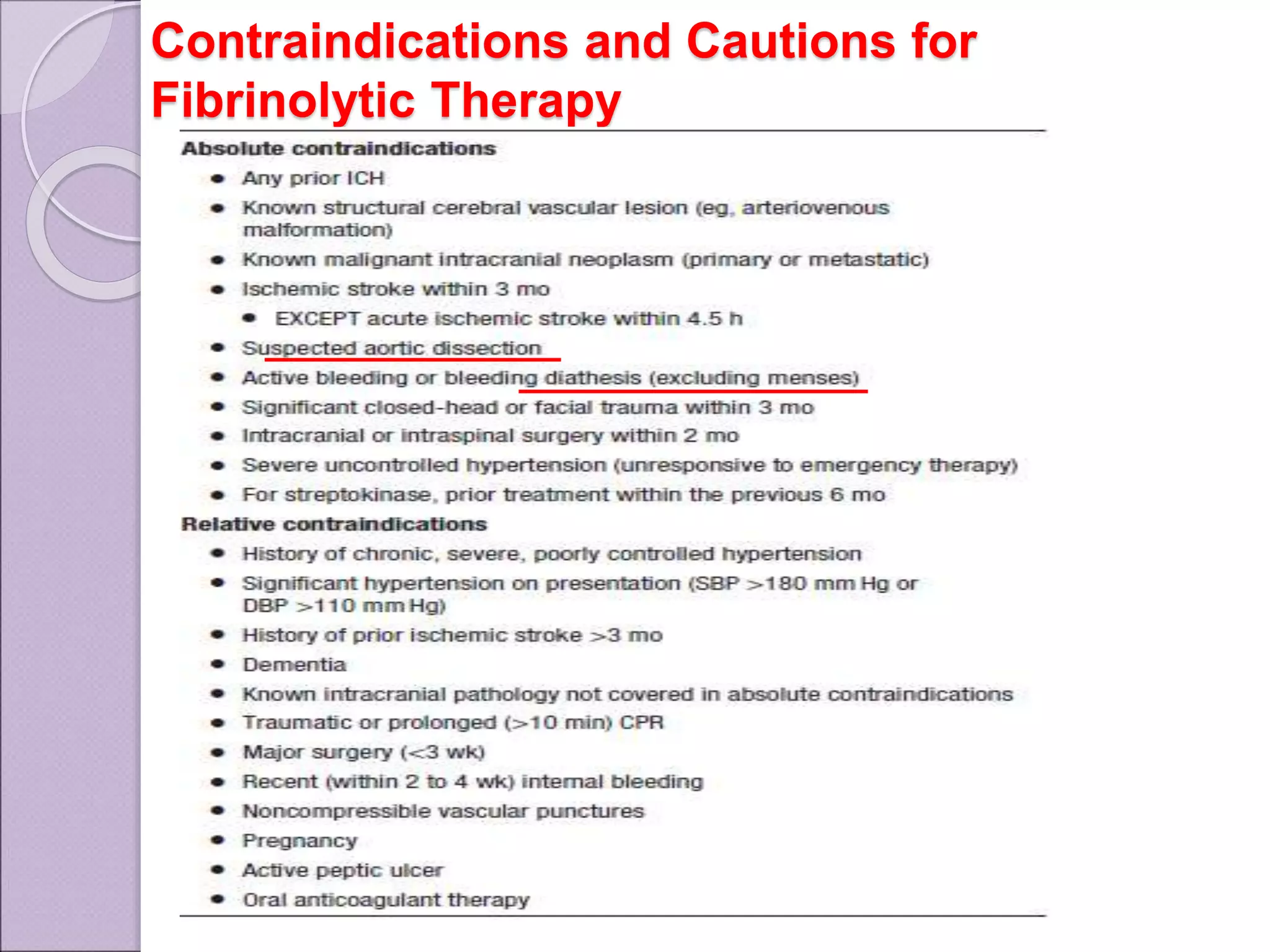 Practice of preparation and administration of tenecteplase | PPT