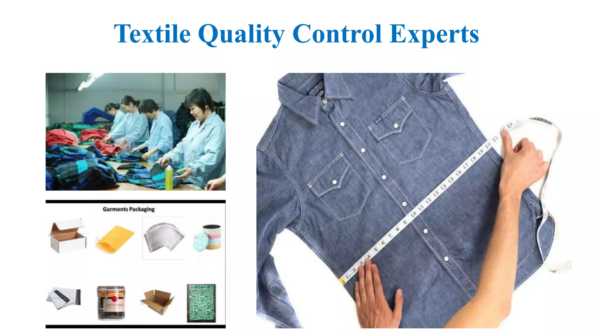 Practice of quality management system in apparel industry qcm ...
