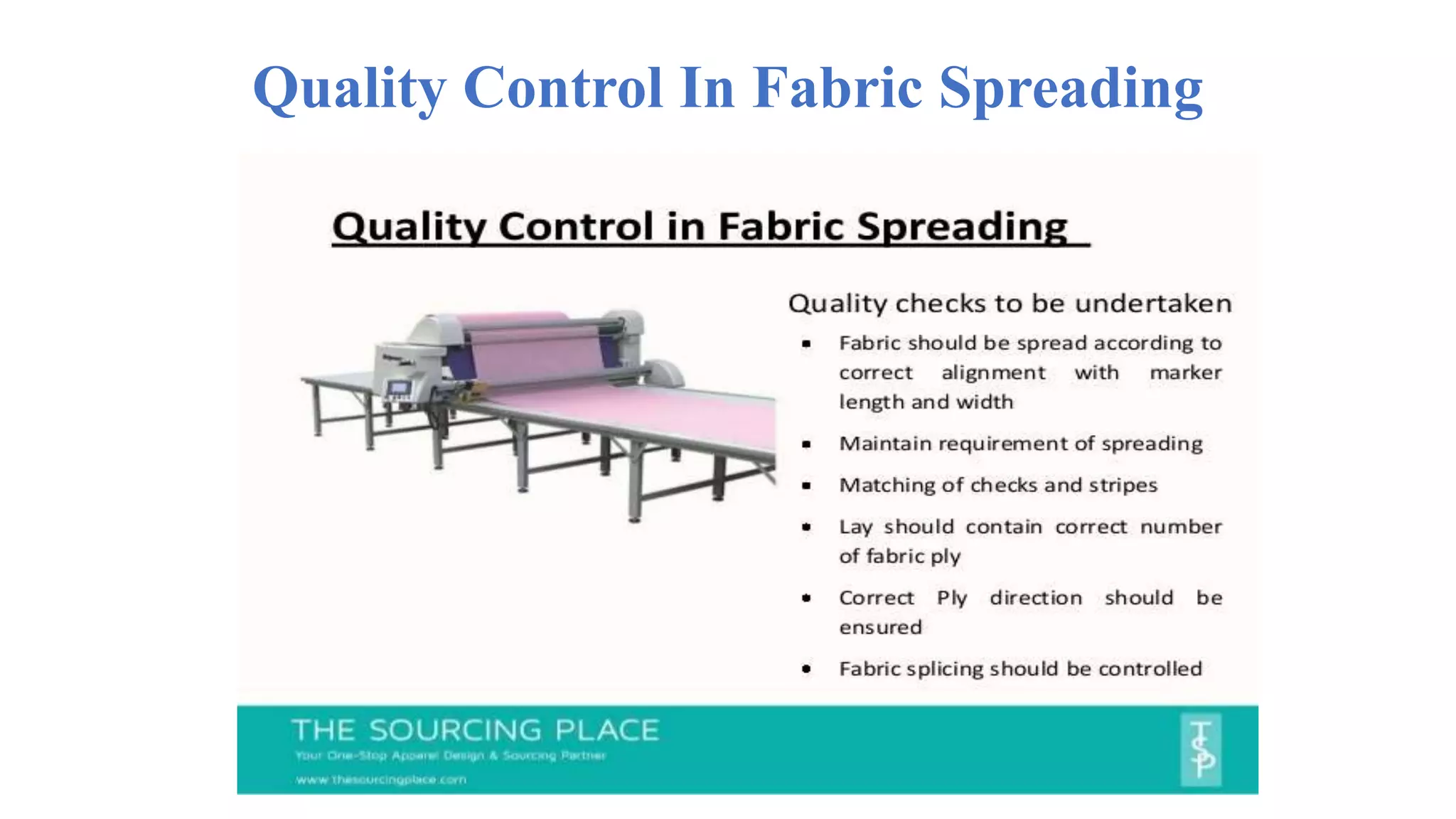 Practice of quality management system in apparel industry qcm ...