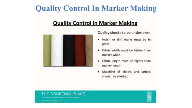 Practice of quality management system in apparel industry qcm ...