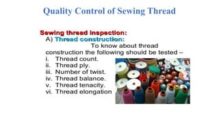 Practice of quality management system in apparel industry qcm ...