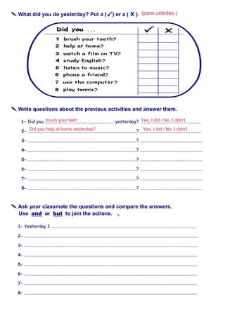 PRACTICE OF SIMPLE PAST TENSE - resuelta.pdf