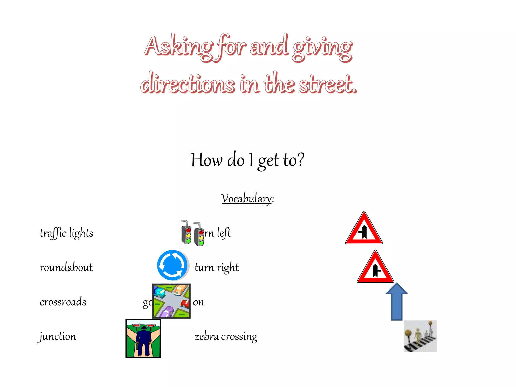 Class 3: Finding your way around (Practice on giving directions) | PPTX