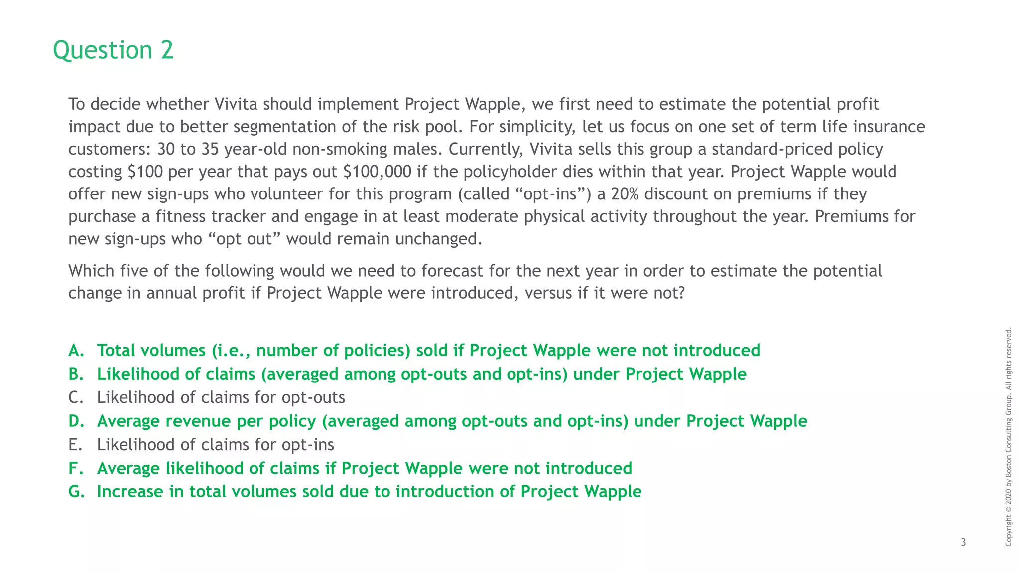 Online Case Practice BCG | PDF