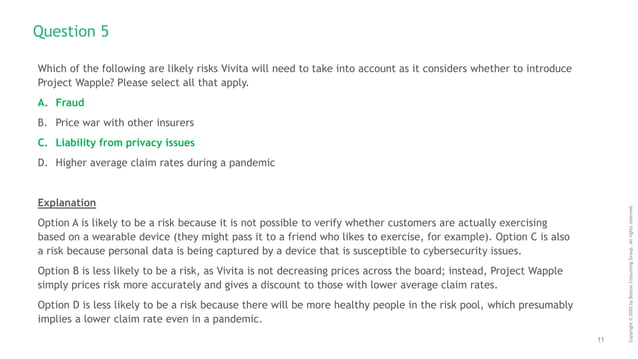 Online Case Practice BCG | PDF | Life Insurance | Insurance