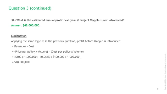 Online Case Practice BCG | PDF | Life Insurance | Insurance