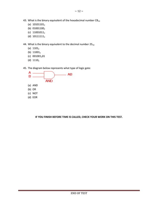 CAPE Computer Science Unit 1 Paper 1 - Practice Paper | PDF