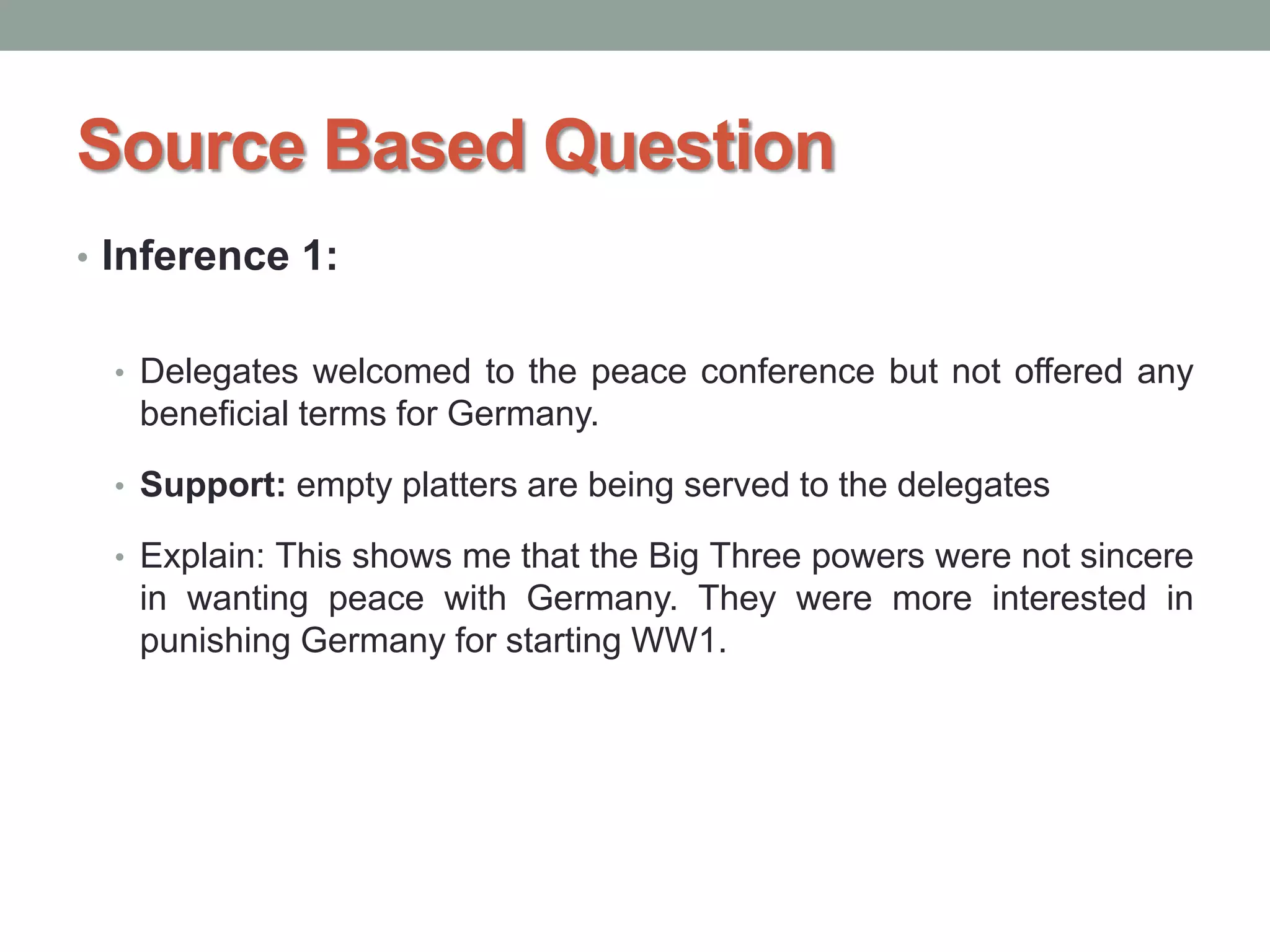 O Level History Practice Paper | PPTX