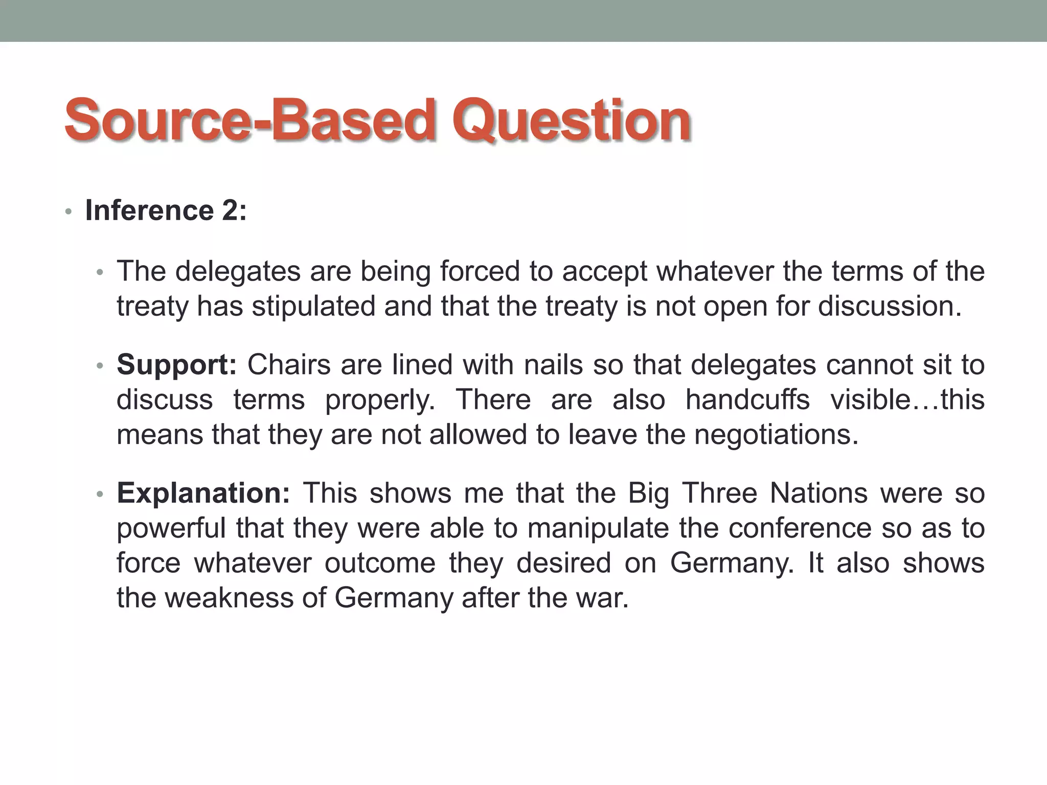 O Level History Practice Paper | PPTX