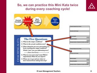 Practice Proces Analysis Mini Kata more often | PPT