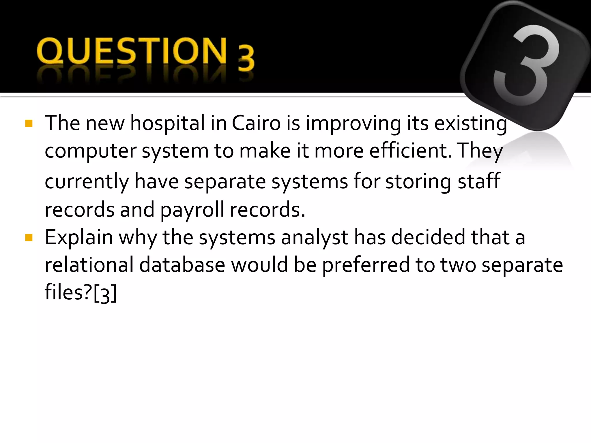 A2 Applied ICT Practice Exam Questions | PPT