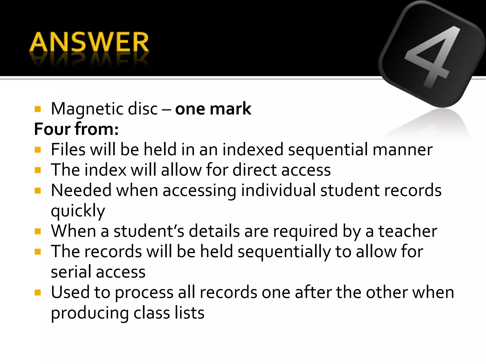 A2 Applied ICT Practice Exam Questions | PPTX