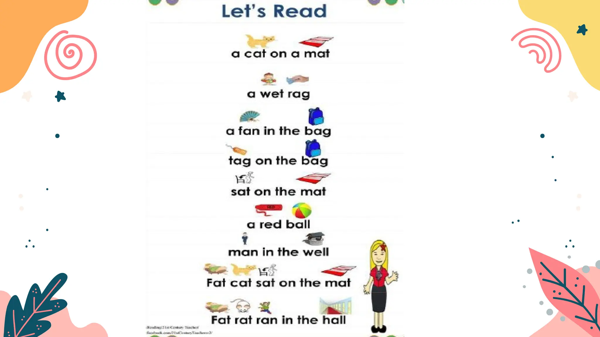 Practice Reading in English mix reading intervention | PPTX