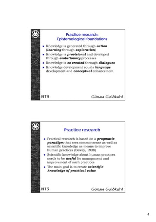 Practice Research | PDF