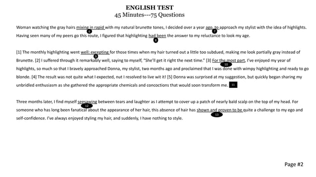 Practice sat test #1 | PPT