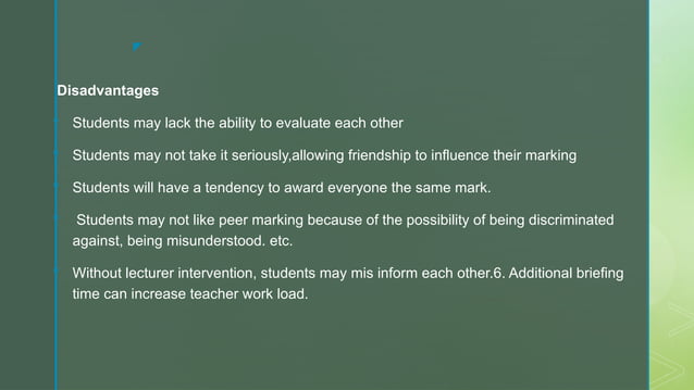 Practices of Assessment :Dialogue,Feedback,peer and self assessment,formative use of summative ...