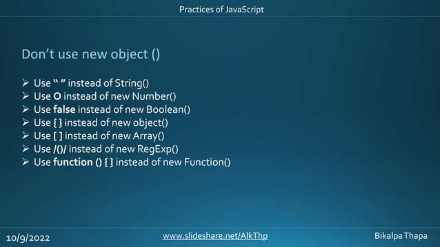 Practices of JavaScript.pptx
