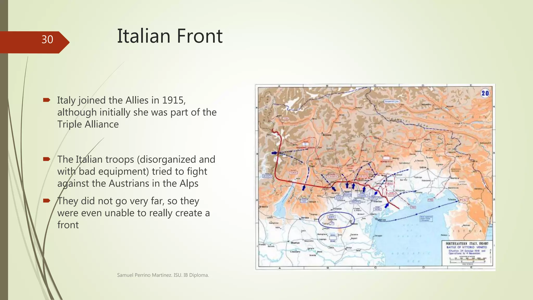 Practices of war (World War One) IB History | PPTX