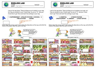 Practice speaking map