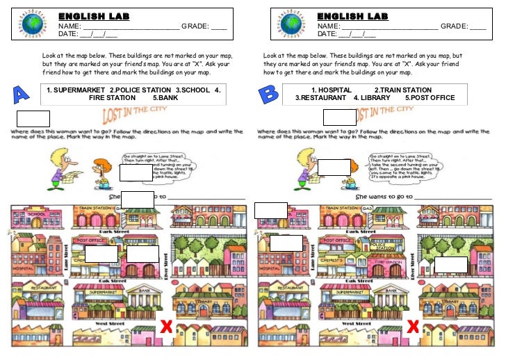 Practice speaking map