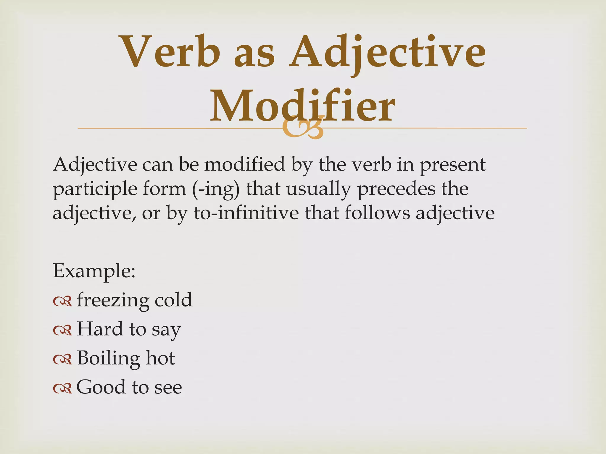 Structures of Modification! | PPTX