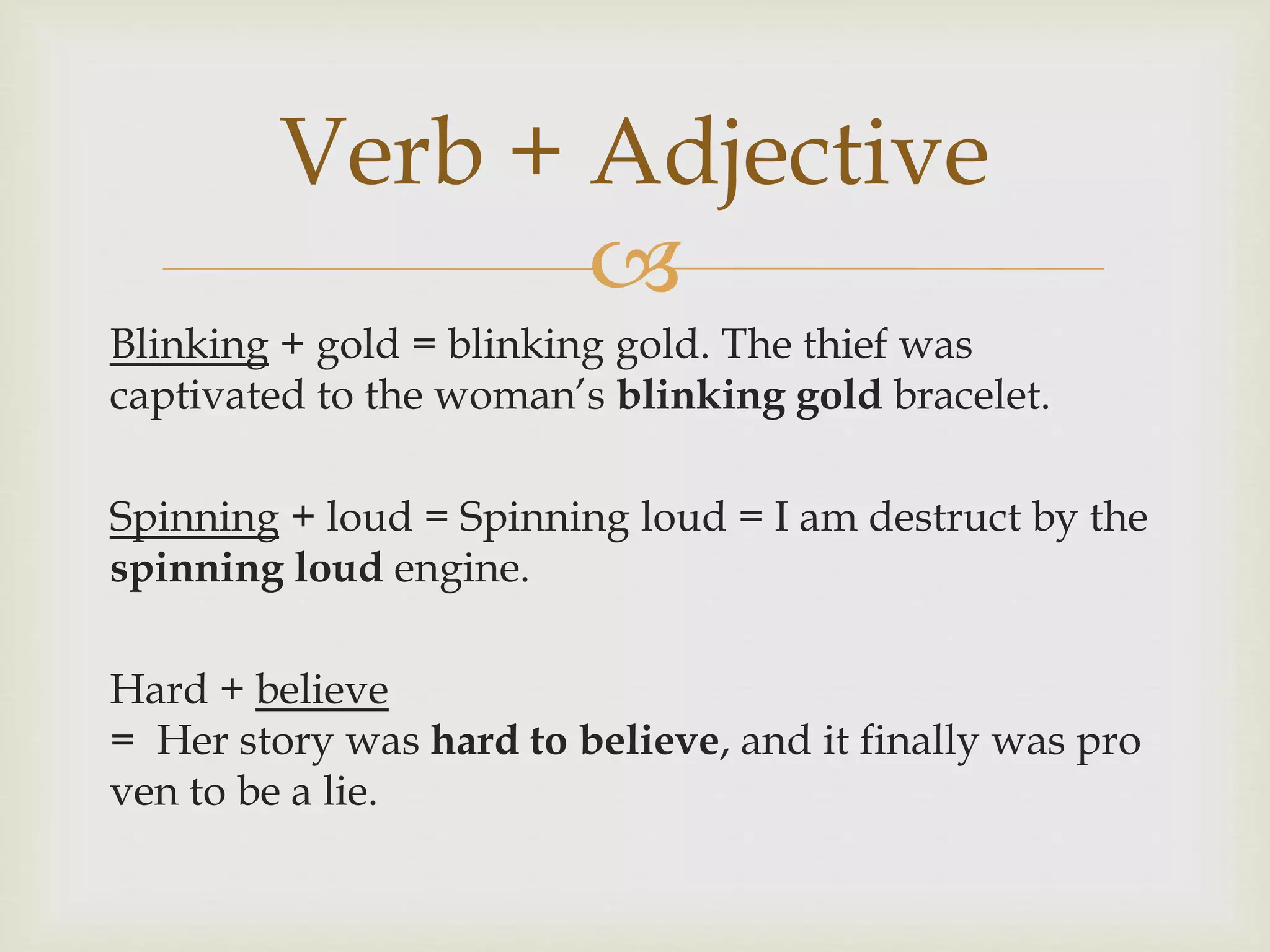 Structures of Modification! | PPT