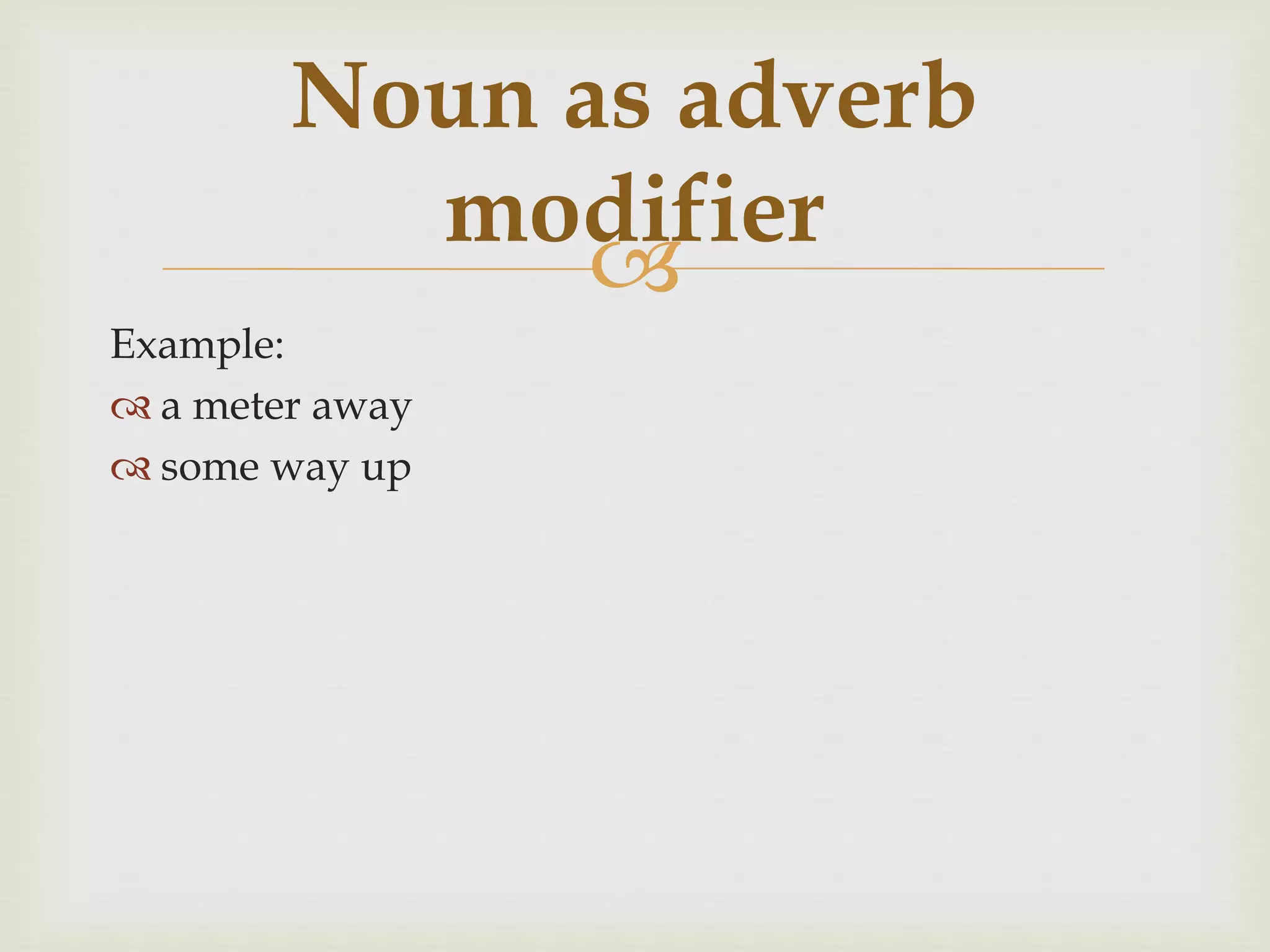 Structures of Modification! | PPTX