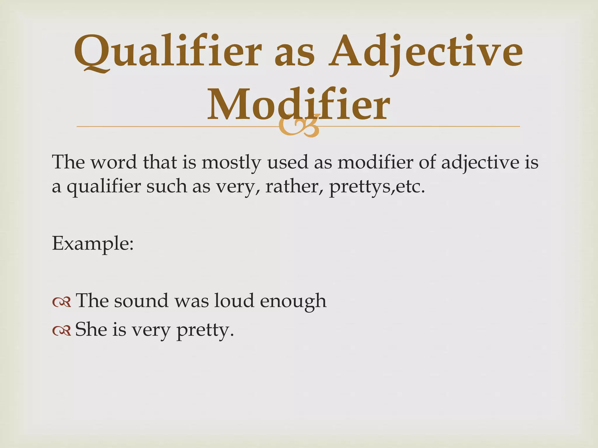 Structures of Modification! | PPTX