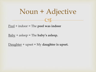 Structures of Modification! | PPTX