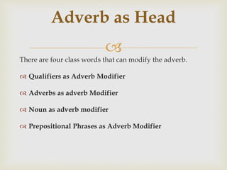 Structures of Modification! | PPTX