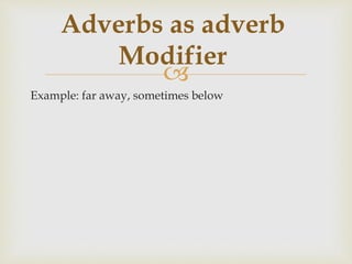 Structures of Modification! | PPTX